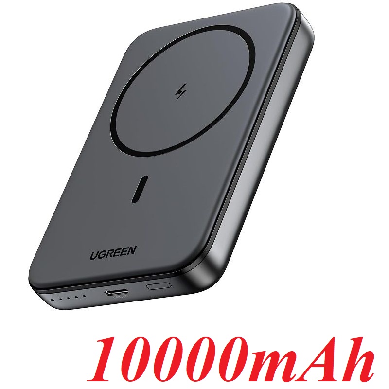 Ugreen 25919 10000mAh 20w max Magnetic Wireless Power Bank Space Gray ...