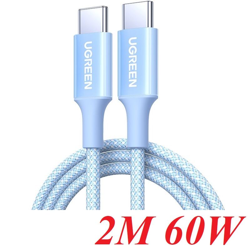 Ugreen 35334 1m 60W USB Type C To USB-C PD Fast Charging data Cable ...