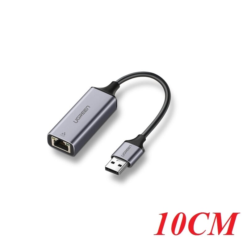 Ugreen 50922 10CM USB 3.0 Gigabit Ethernet Adapter Xám CM209